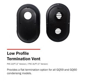 Low Profile PVC Terminations – Noritz – Knowledge Base